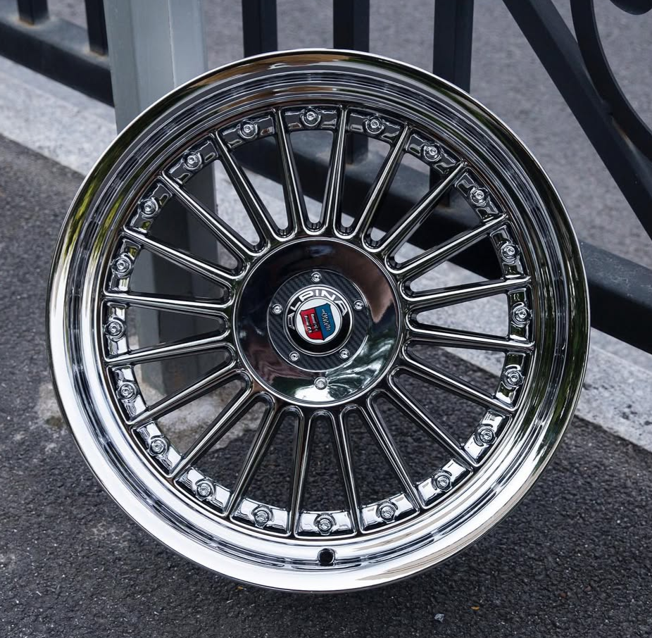 Jantes 17" 4X100 types ALP chrome 🔥 YKW WHEELS 🔥 – STREET JANTES